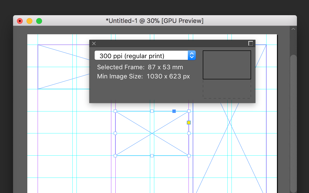 Resolver - find the perfect image resolution for print design
